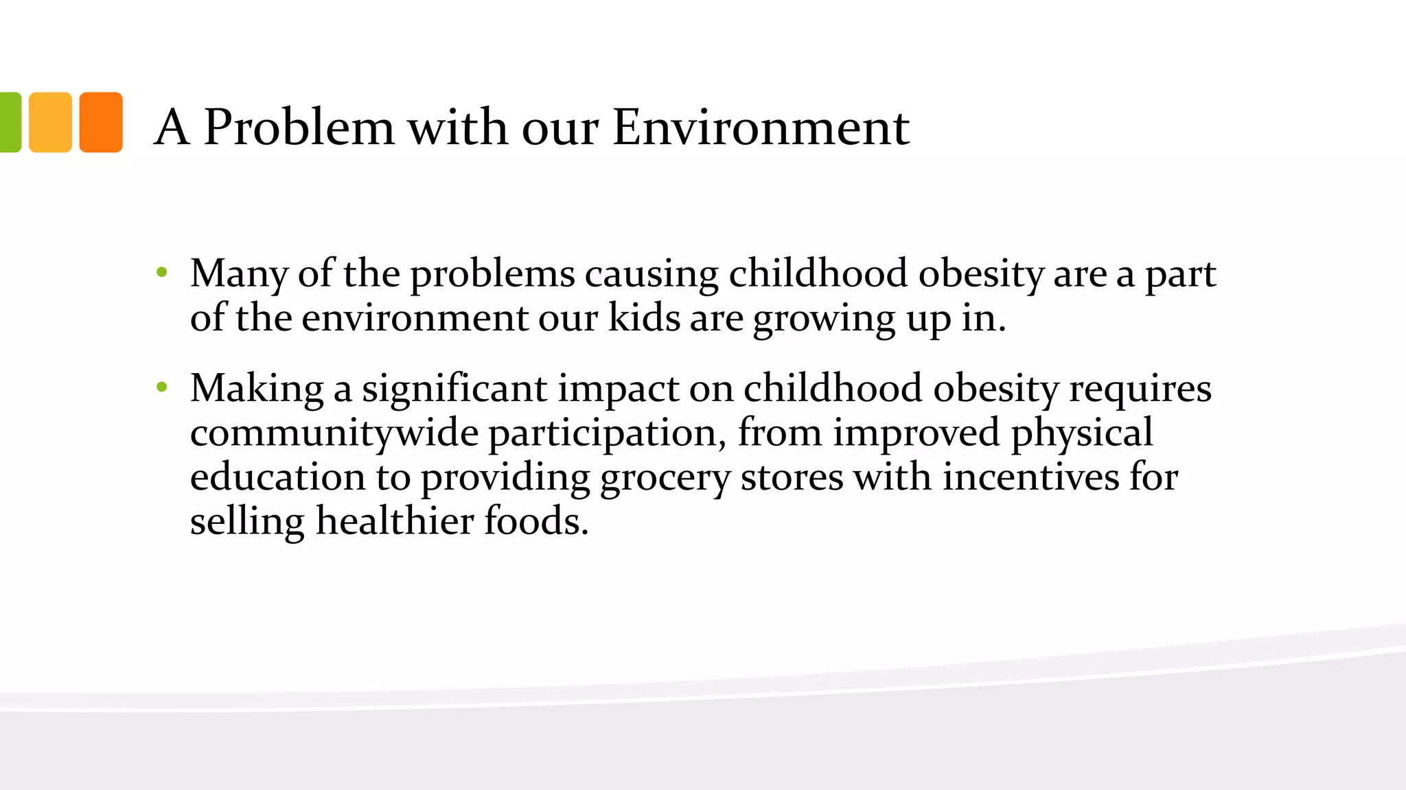 Protecting Our Future: 15 Ways to Combat America's Childhood Obesity ...