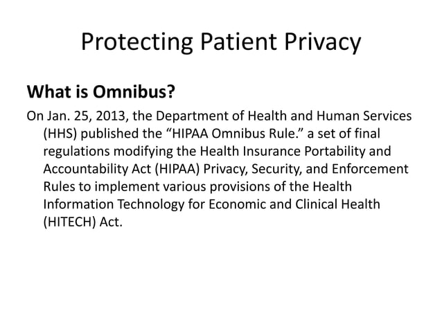 Protecting patient privacy | PPTX