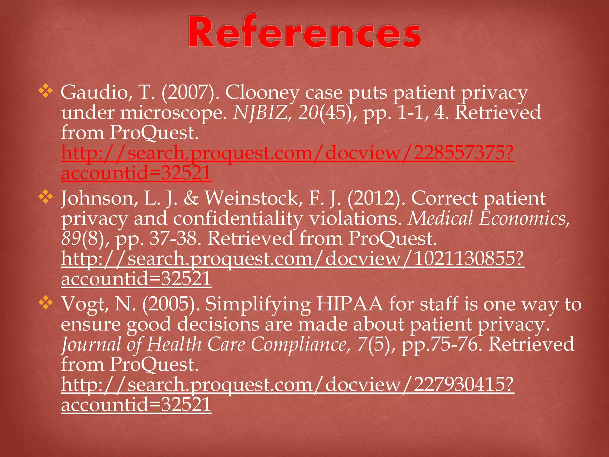 Protecting patient privacy and confidentiality | PPS