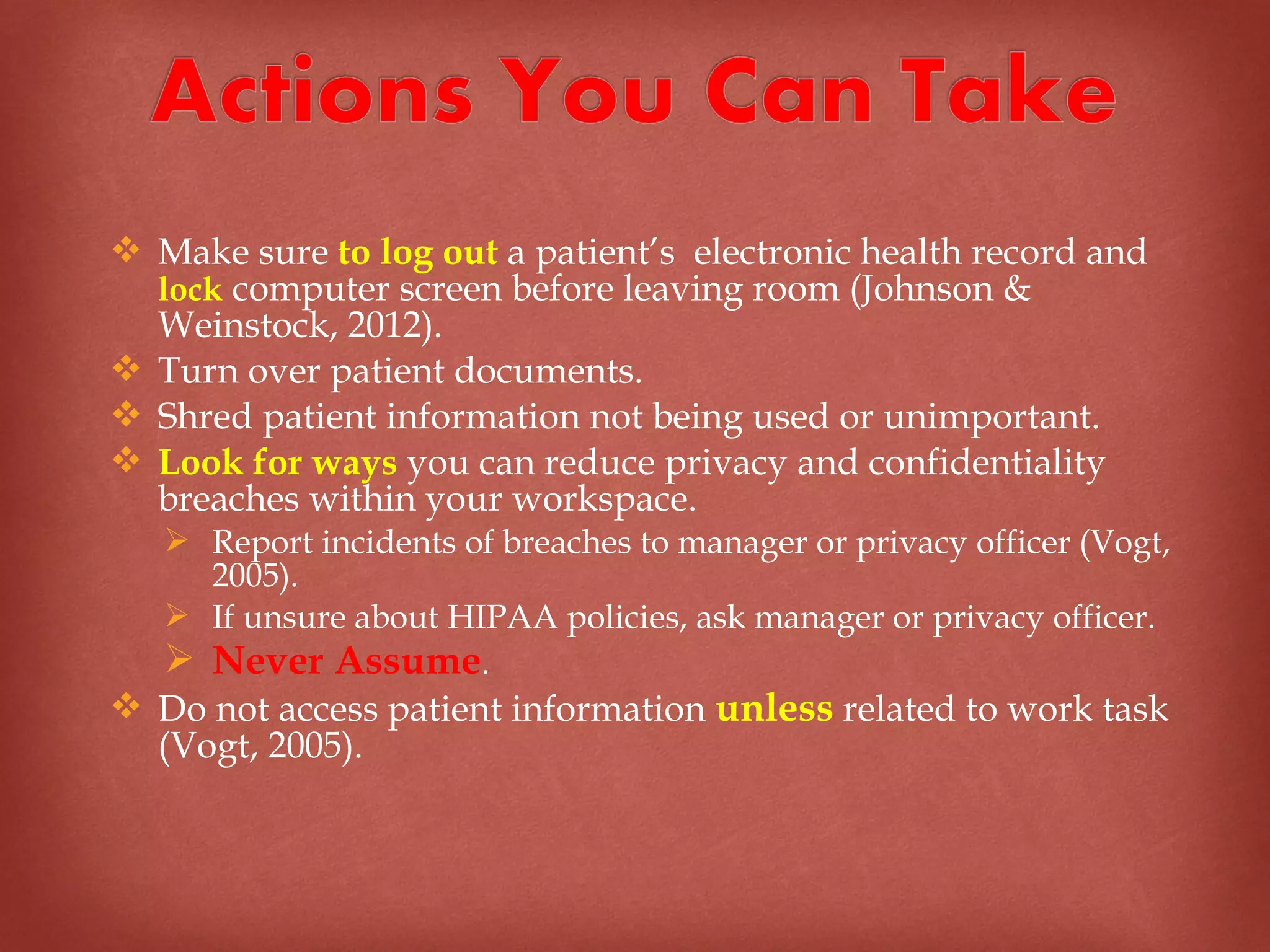 Protecting patient privacy and confidentiality | PPS