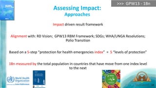 Protecting people from the impact of health emergencies - English | PPTX