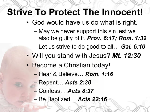Protecting the Innocent | PPT