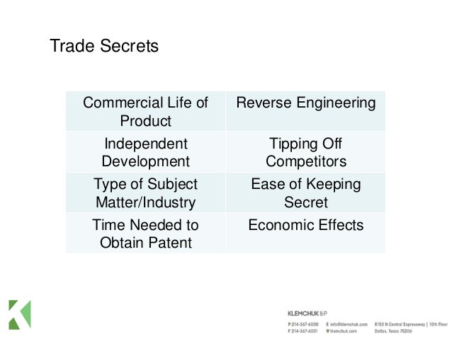 Protecting Trade Secrets in the Current Economy - Trade Secret Misapp…