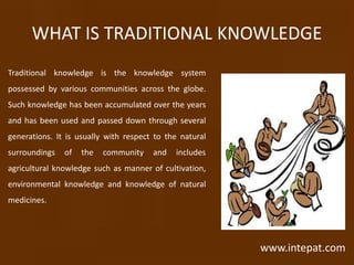 Protecting Traditional Knowledge In India | PPTX