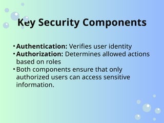 Protecting Web Applications The Role of Authentication and ...