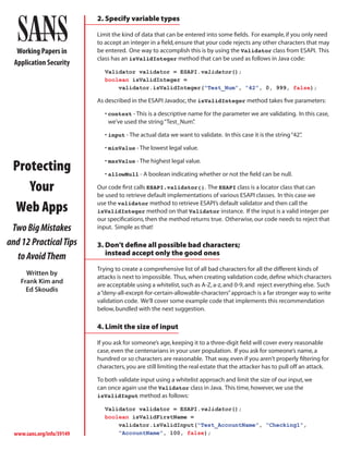 Protecting web apps | PDF