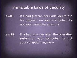 Protecting Windows Networks From Malware | PPT