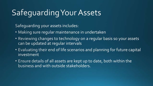 Safeguarding Your Assets - Protect The Future Of Your Business | PPTX ...