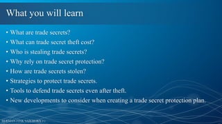 Protecting your business from trade secret theft | PDF