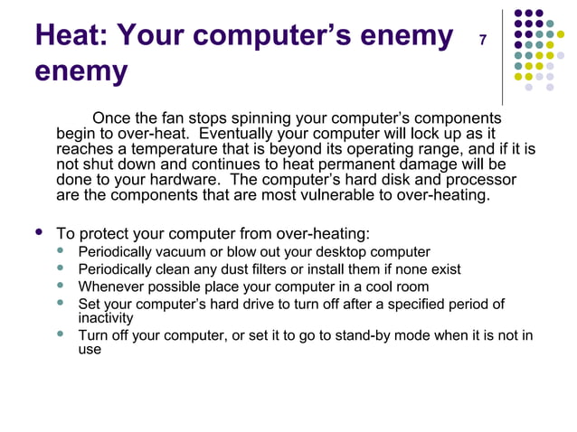 Protecting Your Computer | PPT | Operating Systems | Computer Software ...