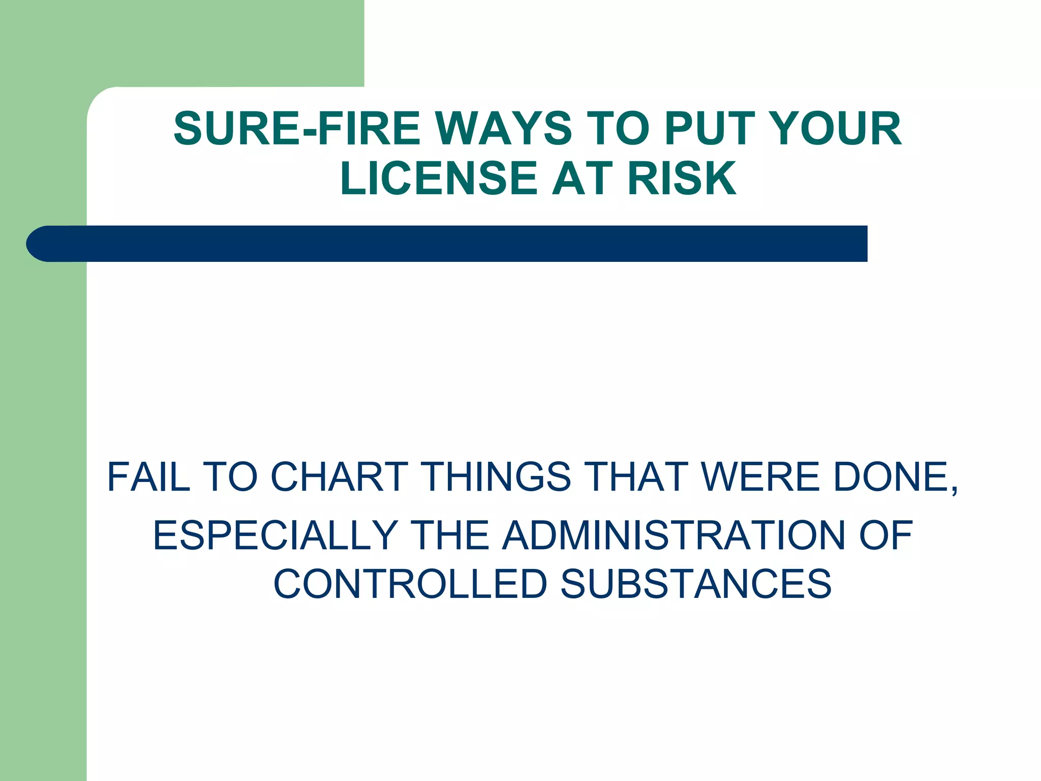 Protecting Your Nursing License | PPT