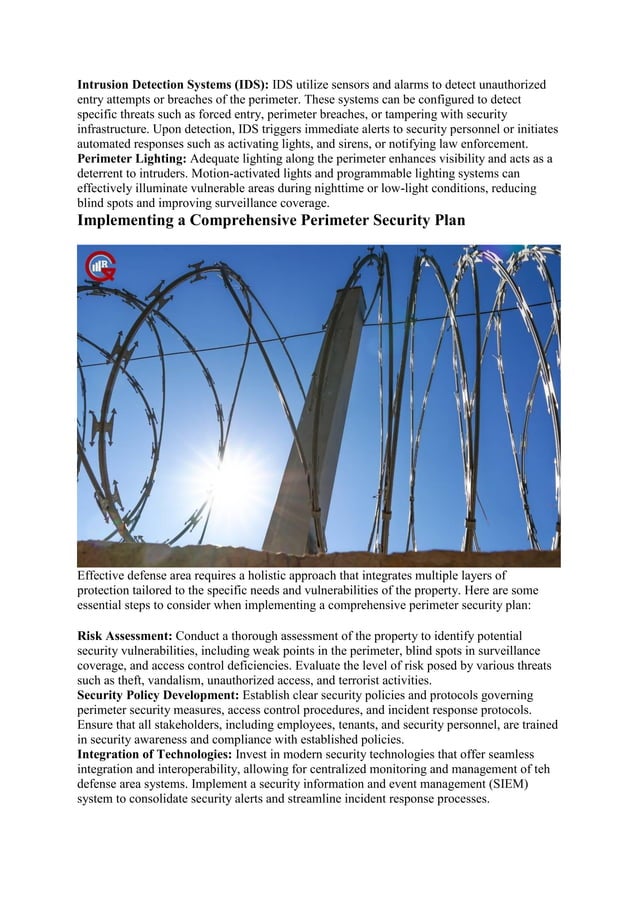 Perimeter Security: Explore the Importance of Security, Future Trends ...