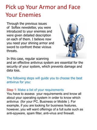 Know More about Your Enemies | PDF