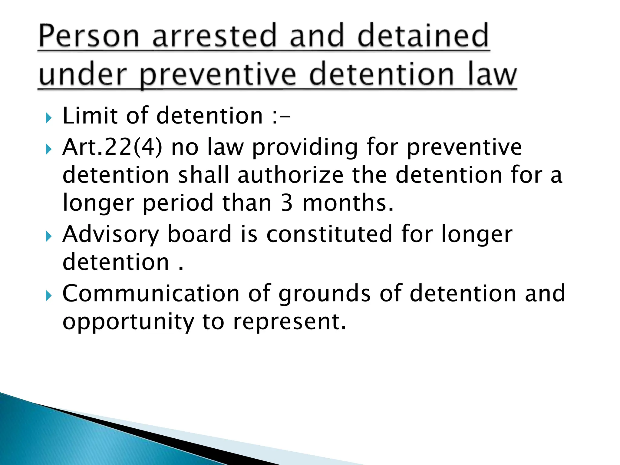 Protection against arrest and detention (Art (2).pptx