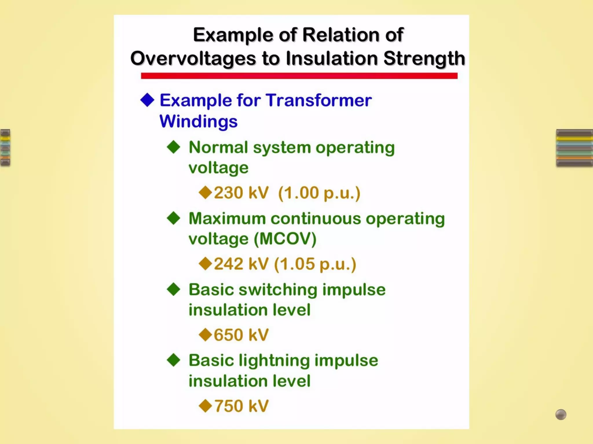 Protection against overvoltage | PPT