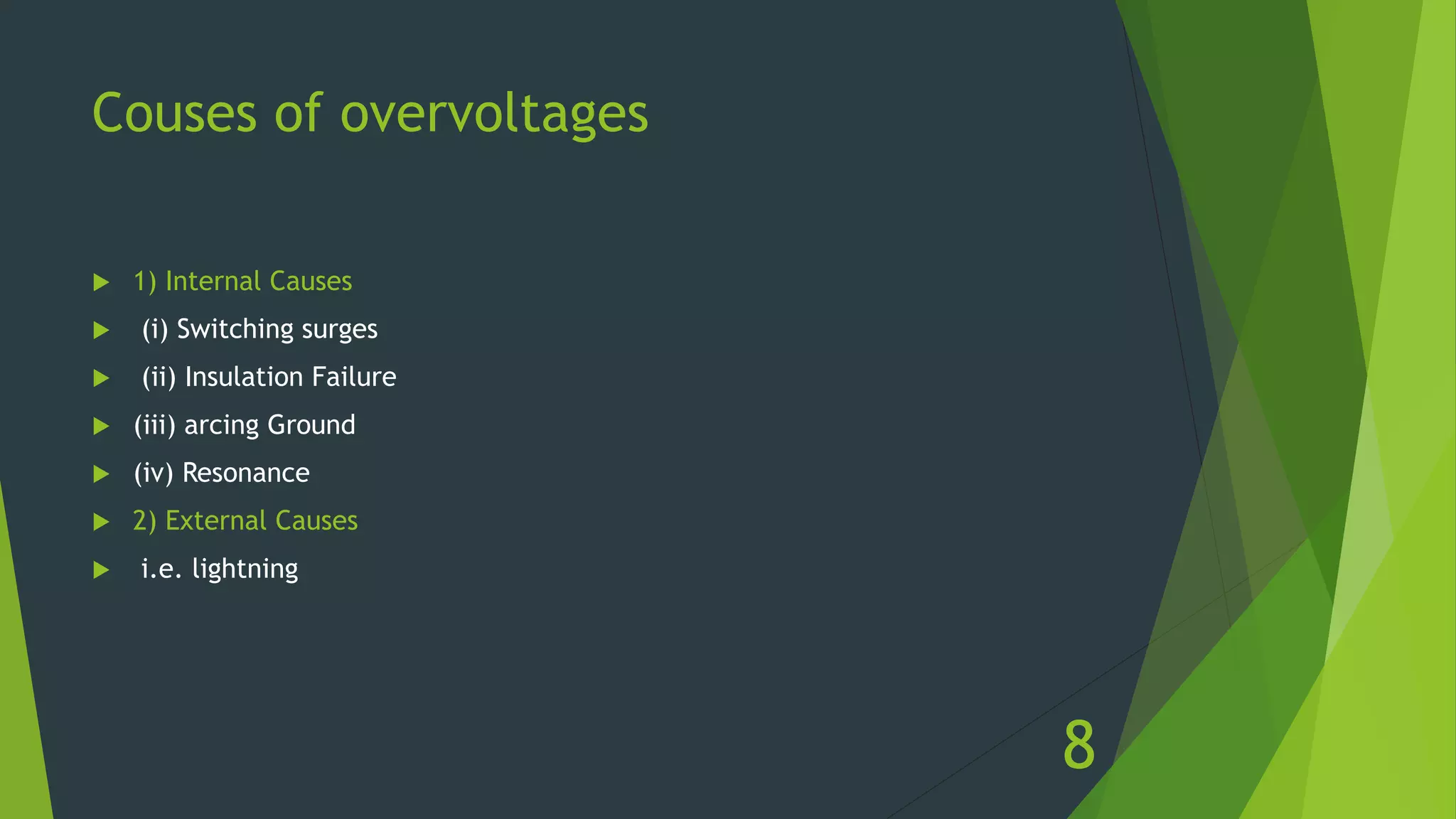 Protection against over voltage | PPTX