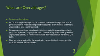 Protection against over voltage | PPTX