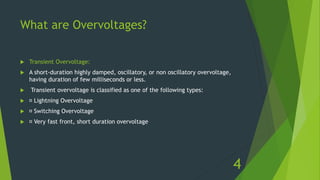 Protection against over voltage | PPTX