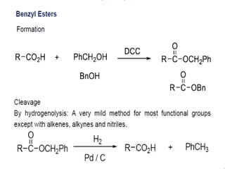 Protection and deprotection of Functional group in synthethis of new ...
