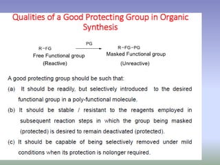 Protection and deprotection of Functional group in synthethis of new ...