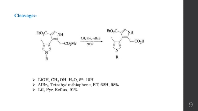 Protection and deprotection of carboxylic acid | PPTX | Chemistry | Science