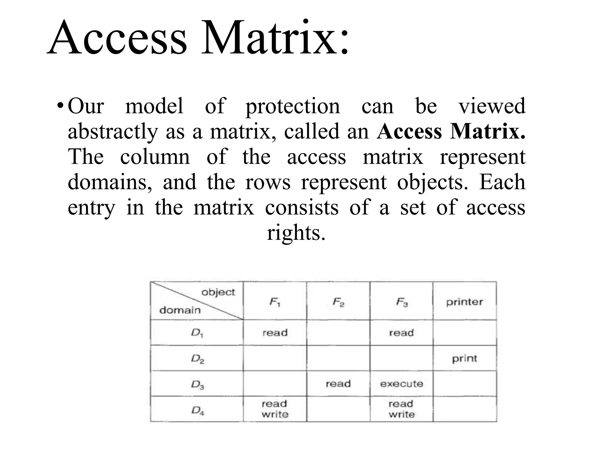 Protection and security of operating system | PPTX