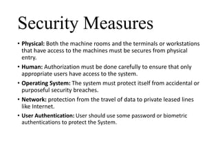 Protection and security of operating system | PPTX
