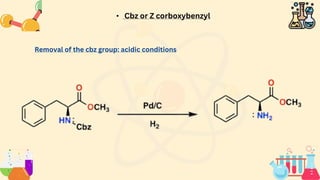 Protection for amino group and amino acid | PPTX