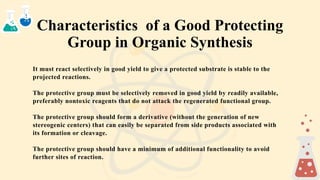 Protection for amino group and amino acid | PPTX