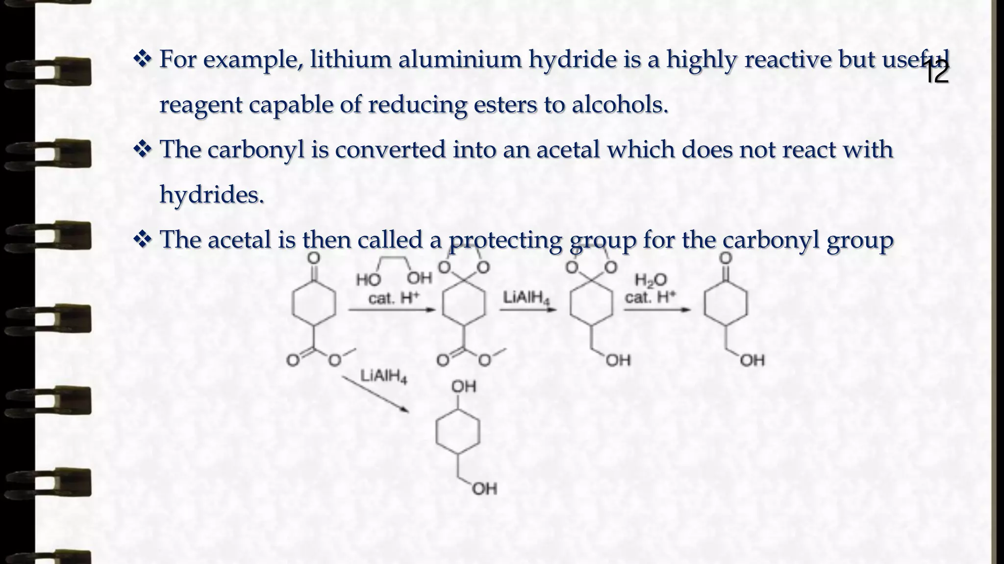 Protection for carboxylic group & Protection for the Amino group | PPTX