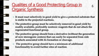 Protection for carboxylic group & Protection for the Amino group | PPT ...