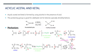 Protection for the carbonyl group ^0carboxyl group.pptx