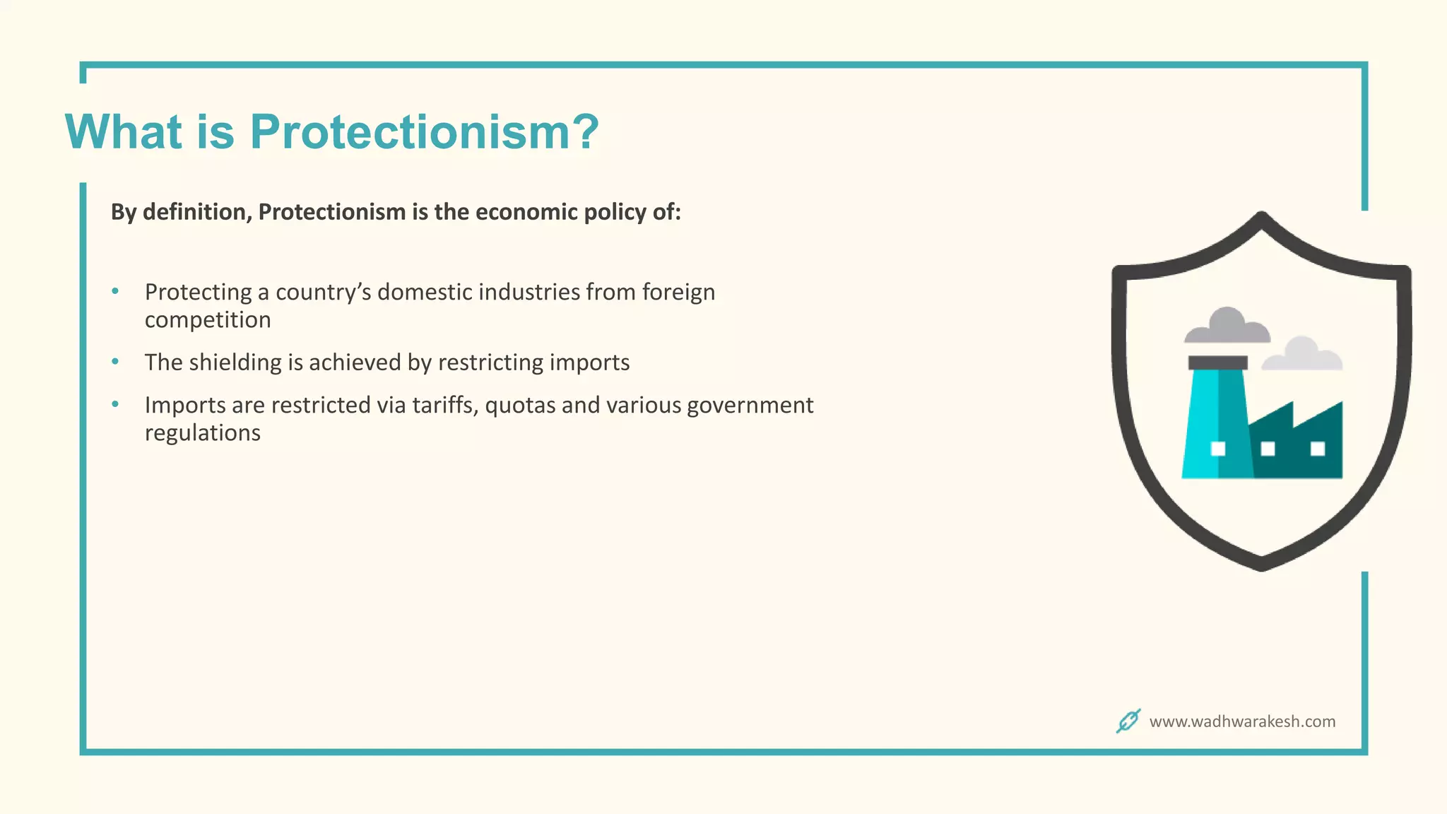 Protectionism, Irony of Economic Policy | PPT | Free Download