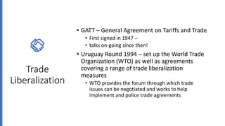 Protectionism and trade liberalization in Pakistan by Dr Sajjad Ahmad ...