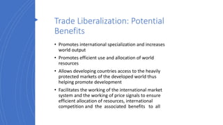 Protectionism and trade liberalization in Pakistan by Dr Sajjad Ahmad ...