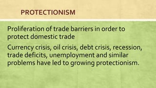 Protectionism in International Business | PPTX