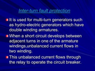 Protection of alternator | PPTX