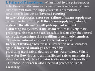 Protection of alternators javid iqbal sodagar | PPT