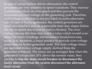 Protection of alternators javid iqbal sodagar | PPT