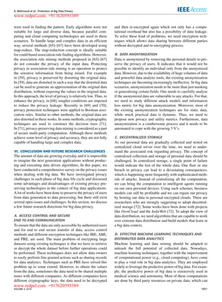 Protection of big data privacy | PDF