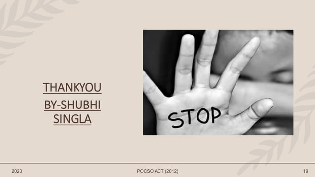 PROTECTION OF CHILDREN FROM SEXUAL OFFENCES (POCSO.pptx