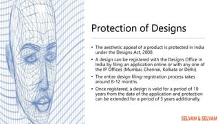 Protection of designs in india | PPTX