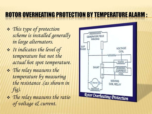 Protection Of Generator | PPTX