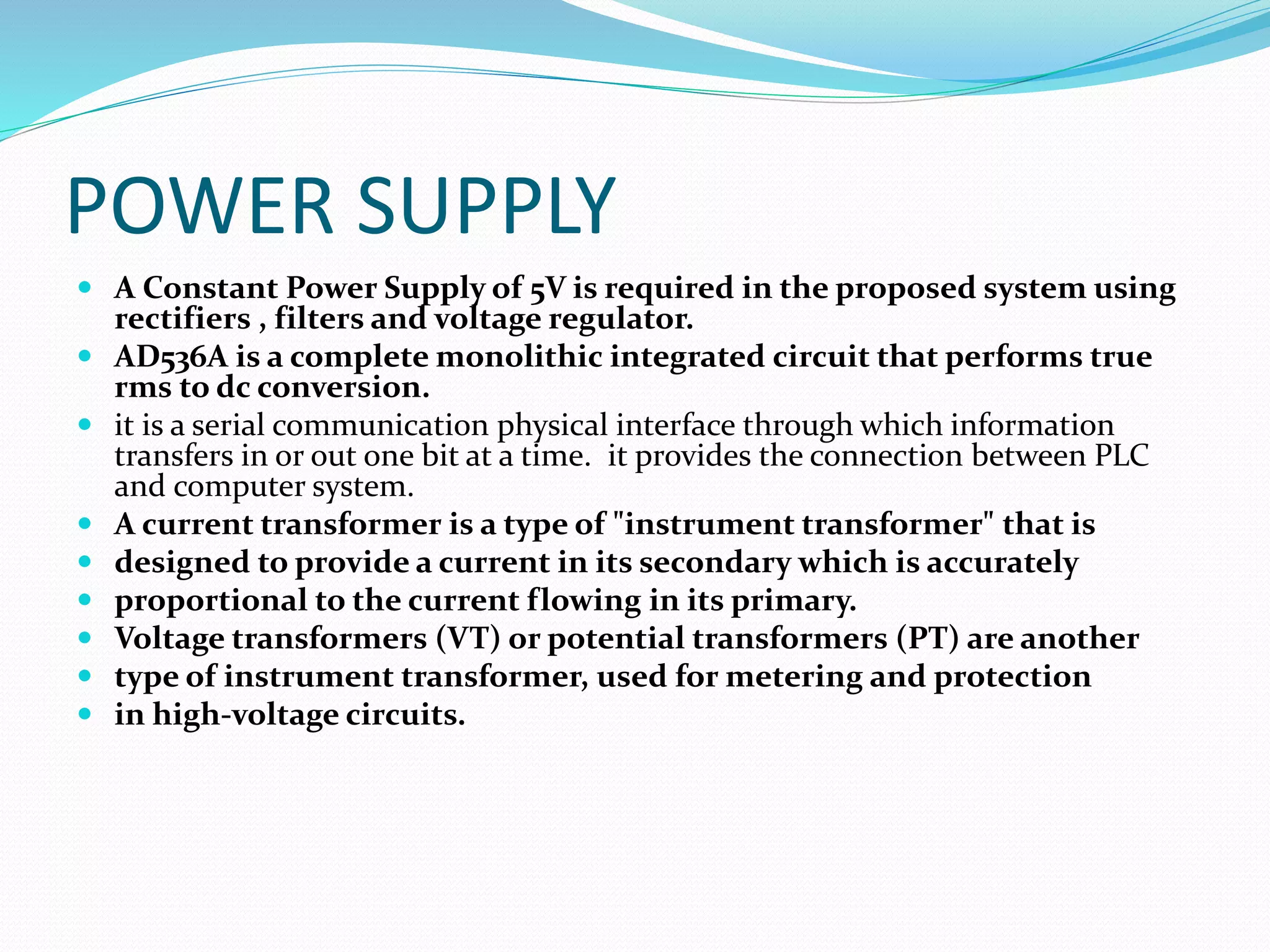 Protection Of Induction Motor Using Plc By Dev Krishan Ppt