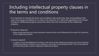 Protection of intellectual property | PPT