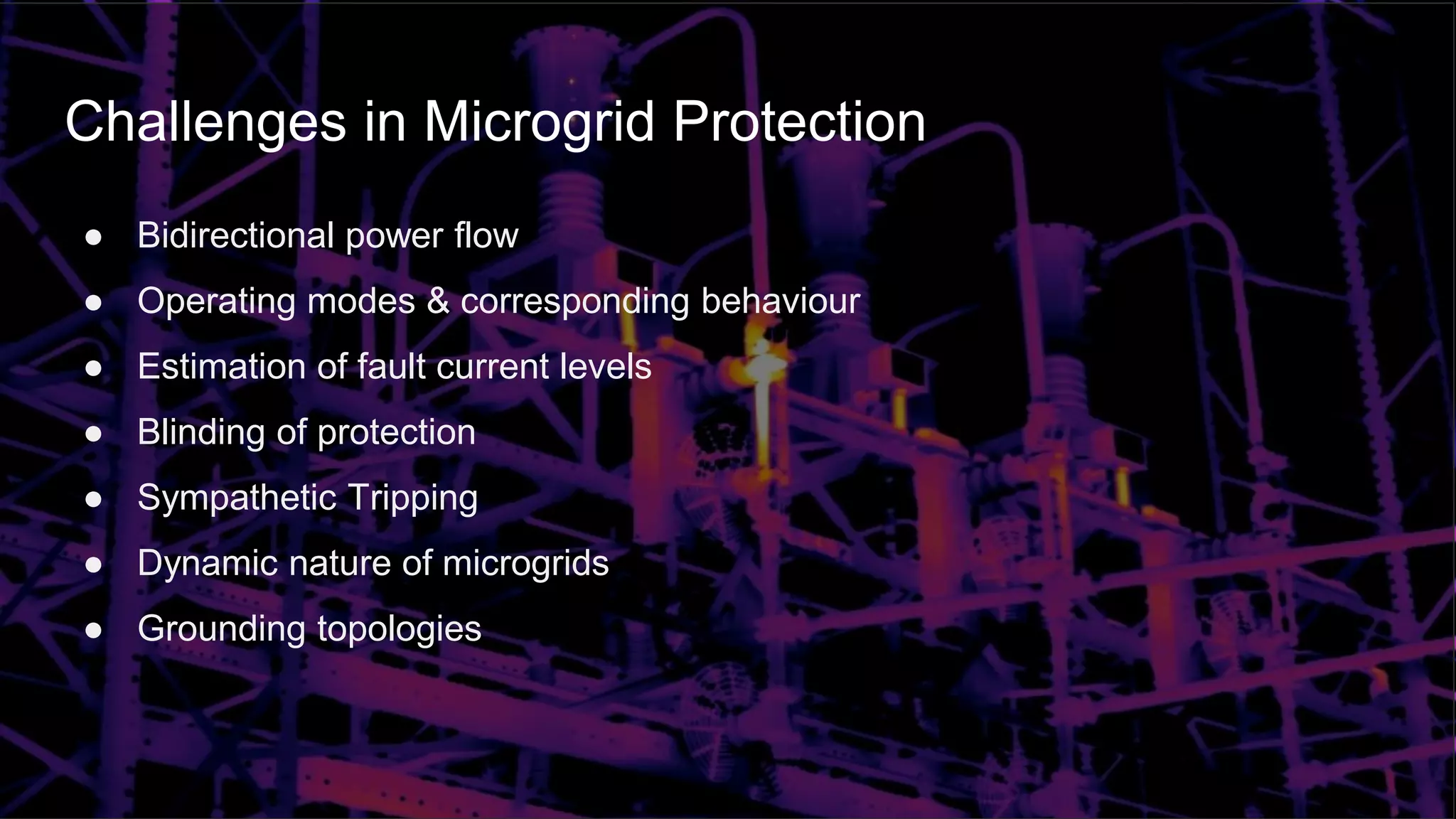 Protection Of Inverter Based Microgrids Ppt