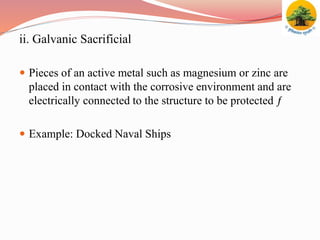 Protection of material from the corrosion | PPTX