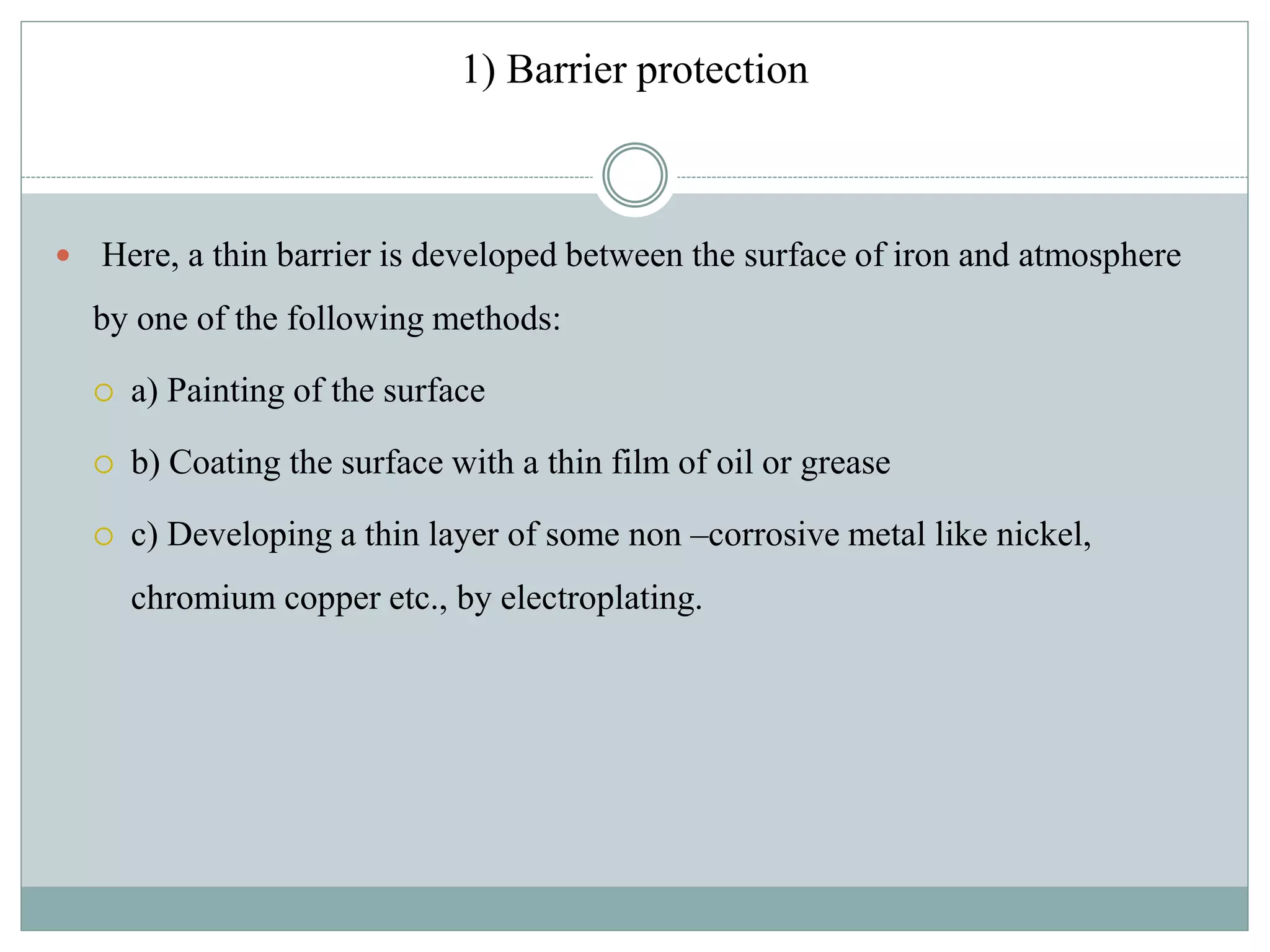 Protection of metals from corrosion | PPTX