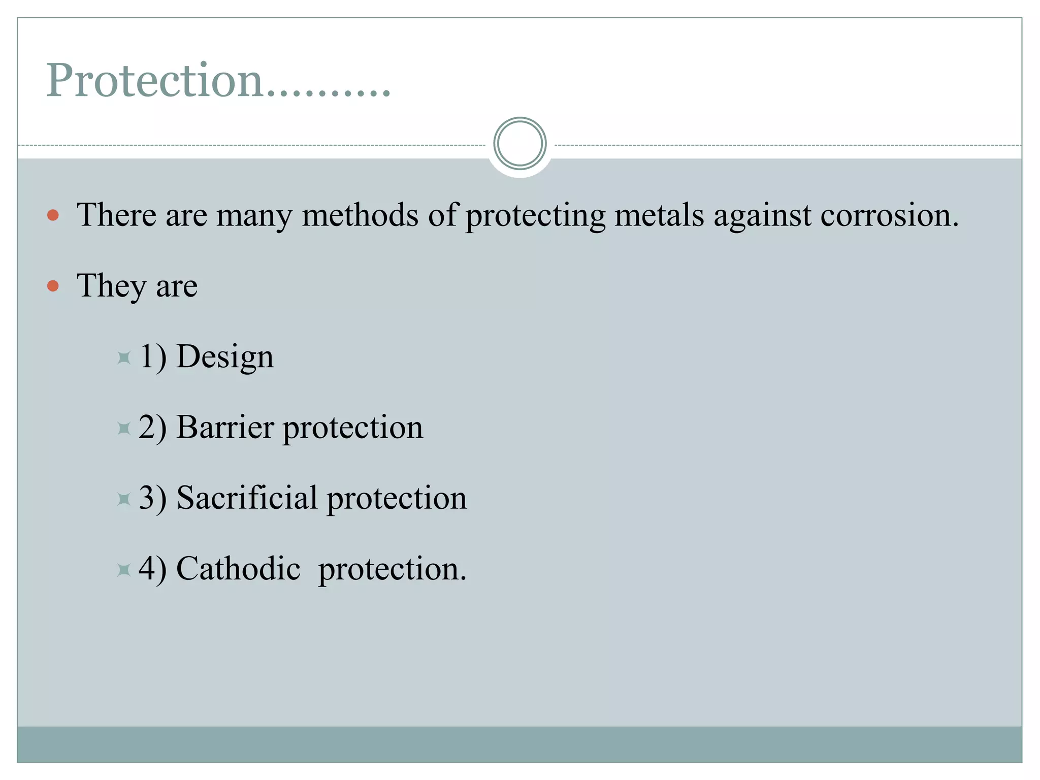 Protection of metals from corrosion | PPTX