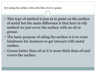 Protection of metals from corrosion | PPTX